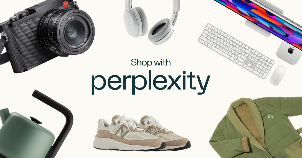 Shop with Perplexity