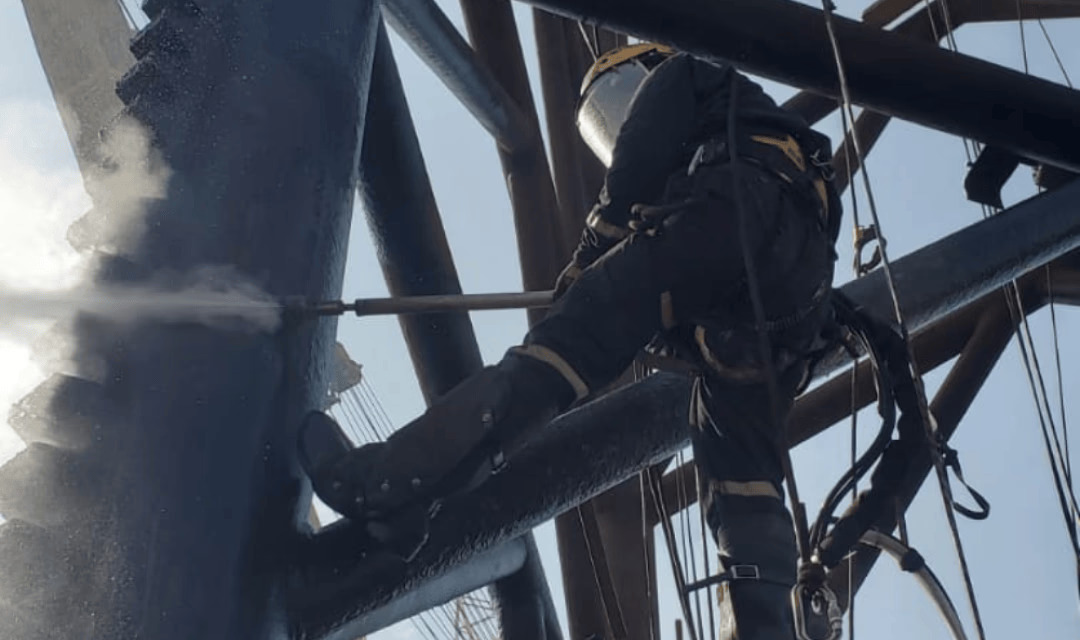 Industrial Blasting & Painting Services UAE | Rope Access Hydroblasting