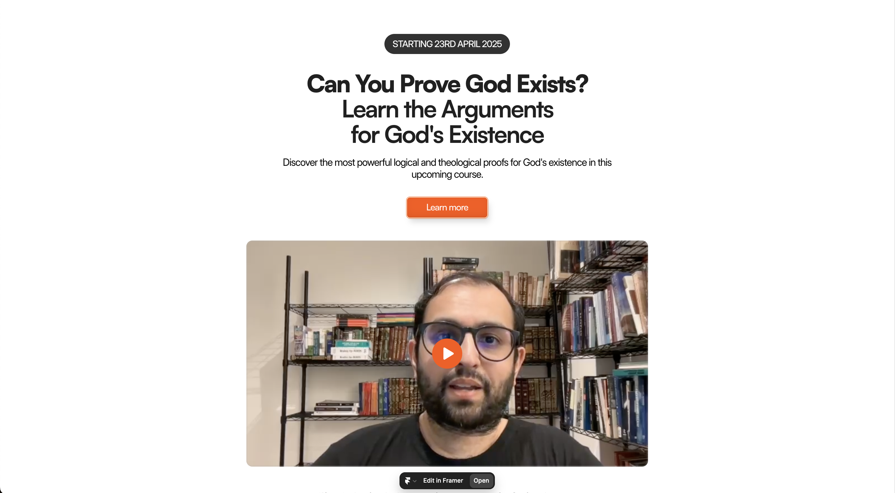Sign Up Now: Can You Prove God Exists? | 8 Arguments for God’s Existence