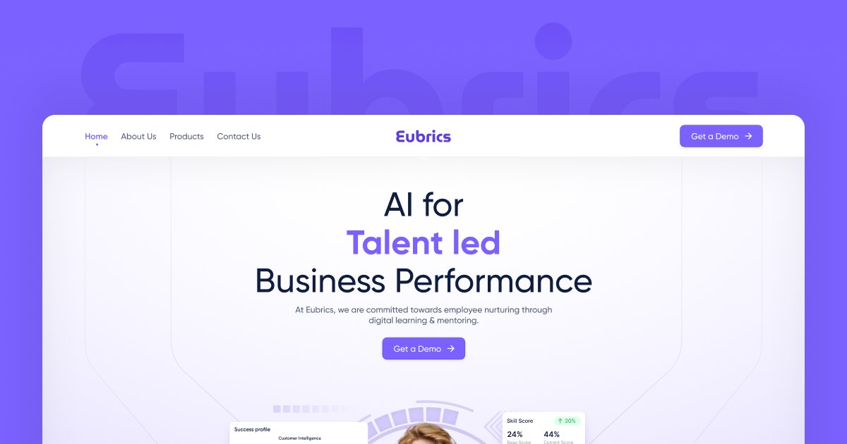 Eubrics — AI Platform for Organizational Development & Sales Coaching