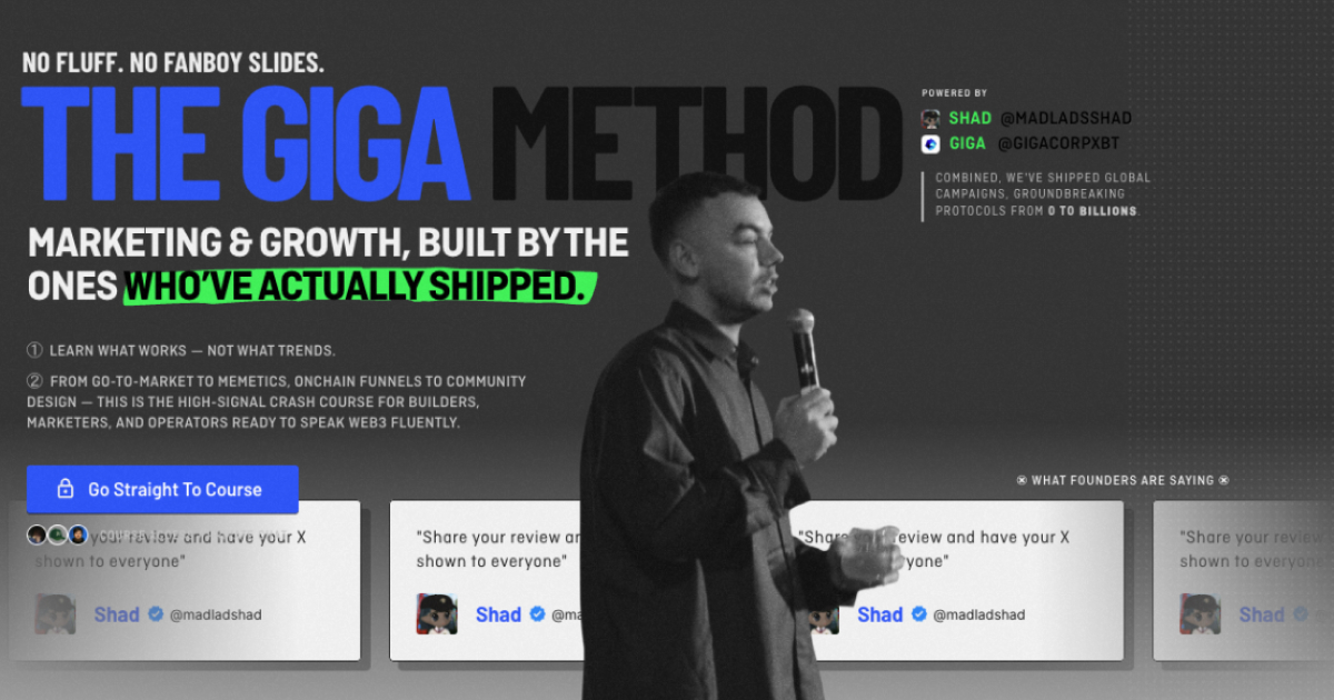 The Giga Method – Marketing & Growth Course