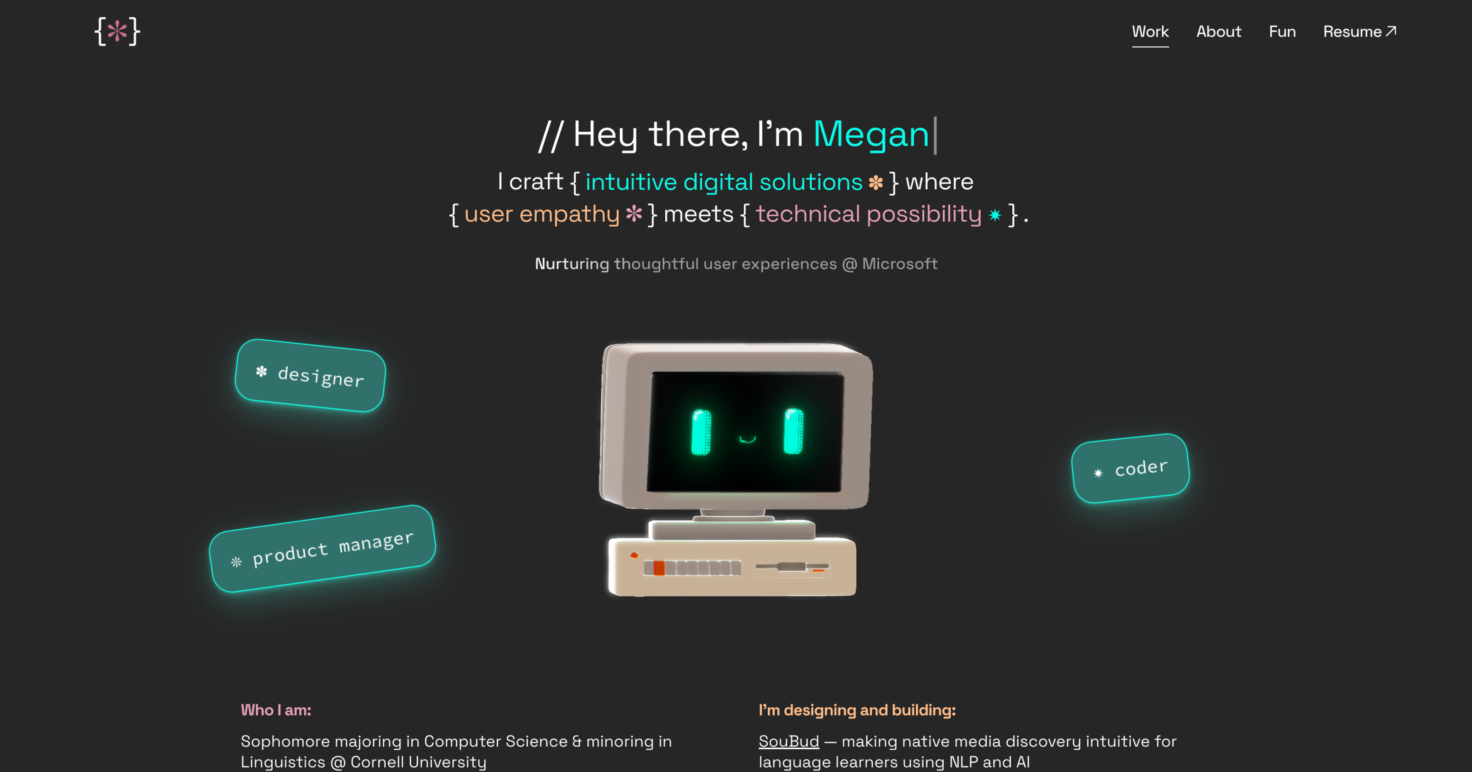 Megan Yap's Portfolio