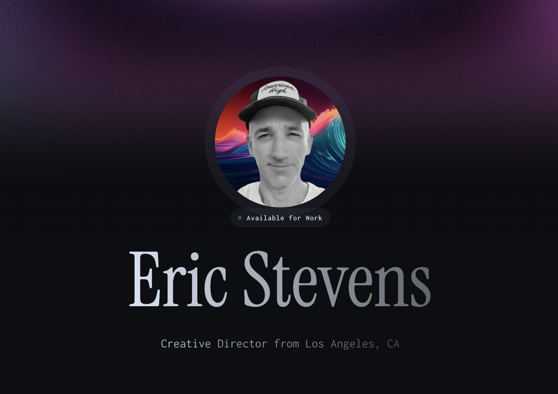 Work | Eric Stevens Advertising Portfolio