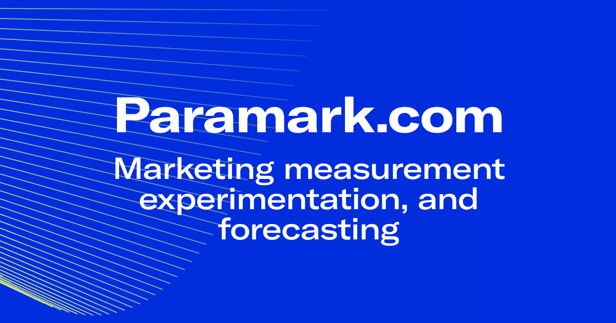 Paramark - Stop Guessing, Start Growing: Marketing Measurement Redefined