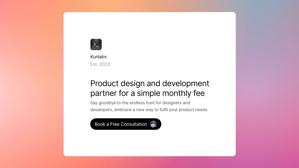 KunLabs - Design & Development Studio