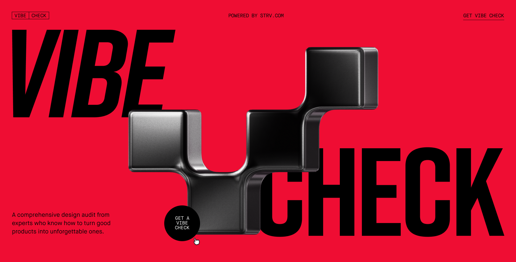 UX/UI Check | Powered by STRV