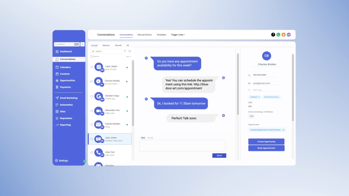 All-in-one CRM, AI Business Automtion and Marketing Platform