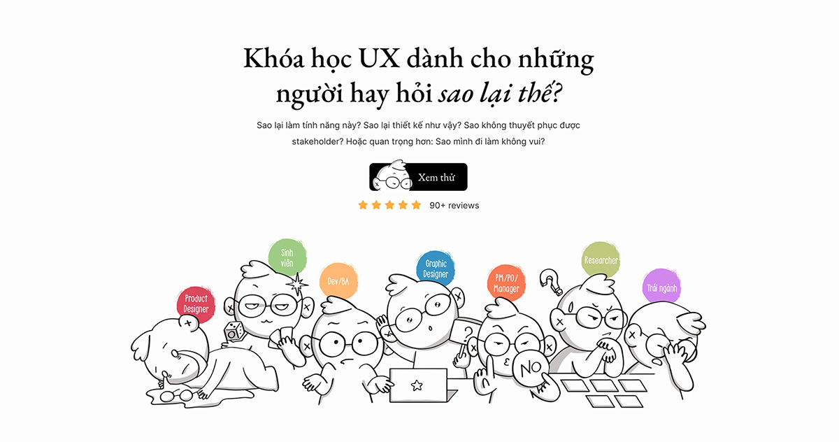 Khóa học UX Foundation - Learn to build solutions that matter to users