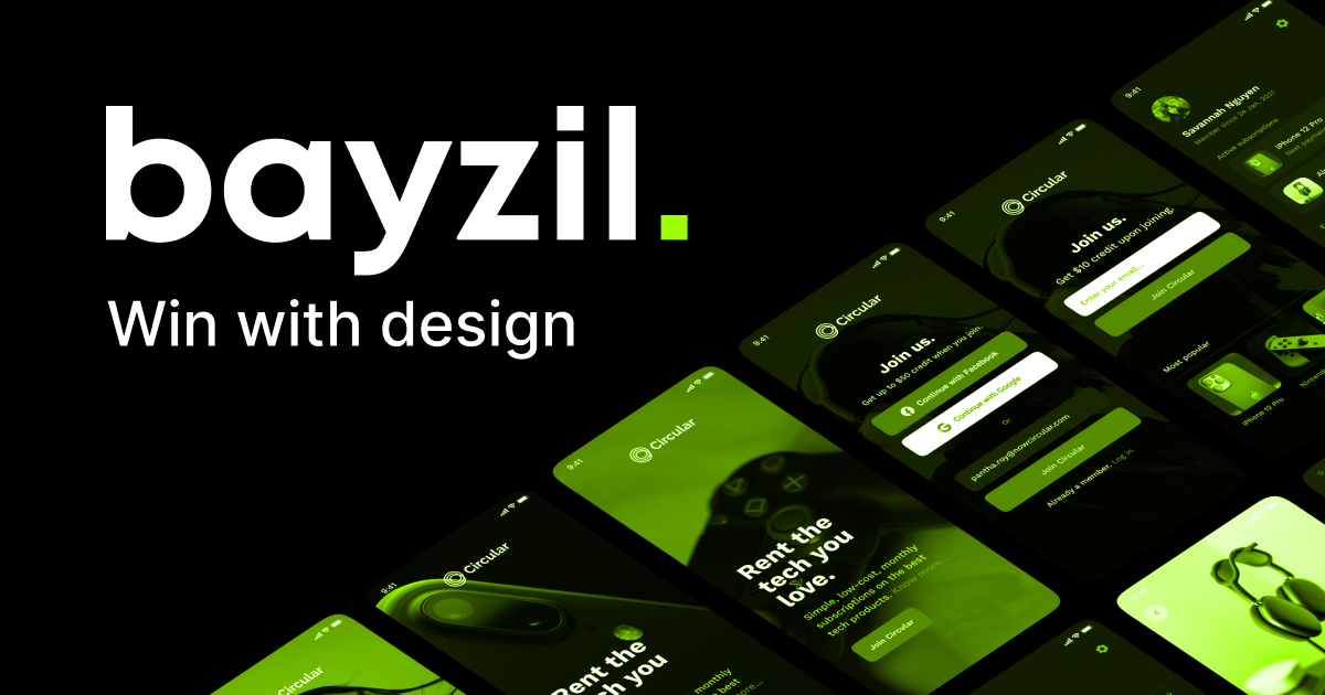 Bayzil - Product Strategy and Design