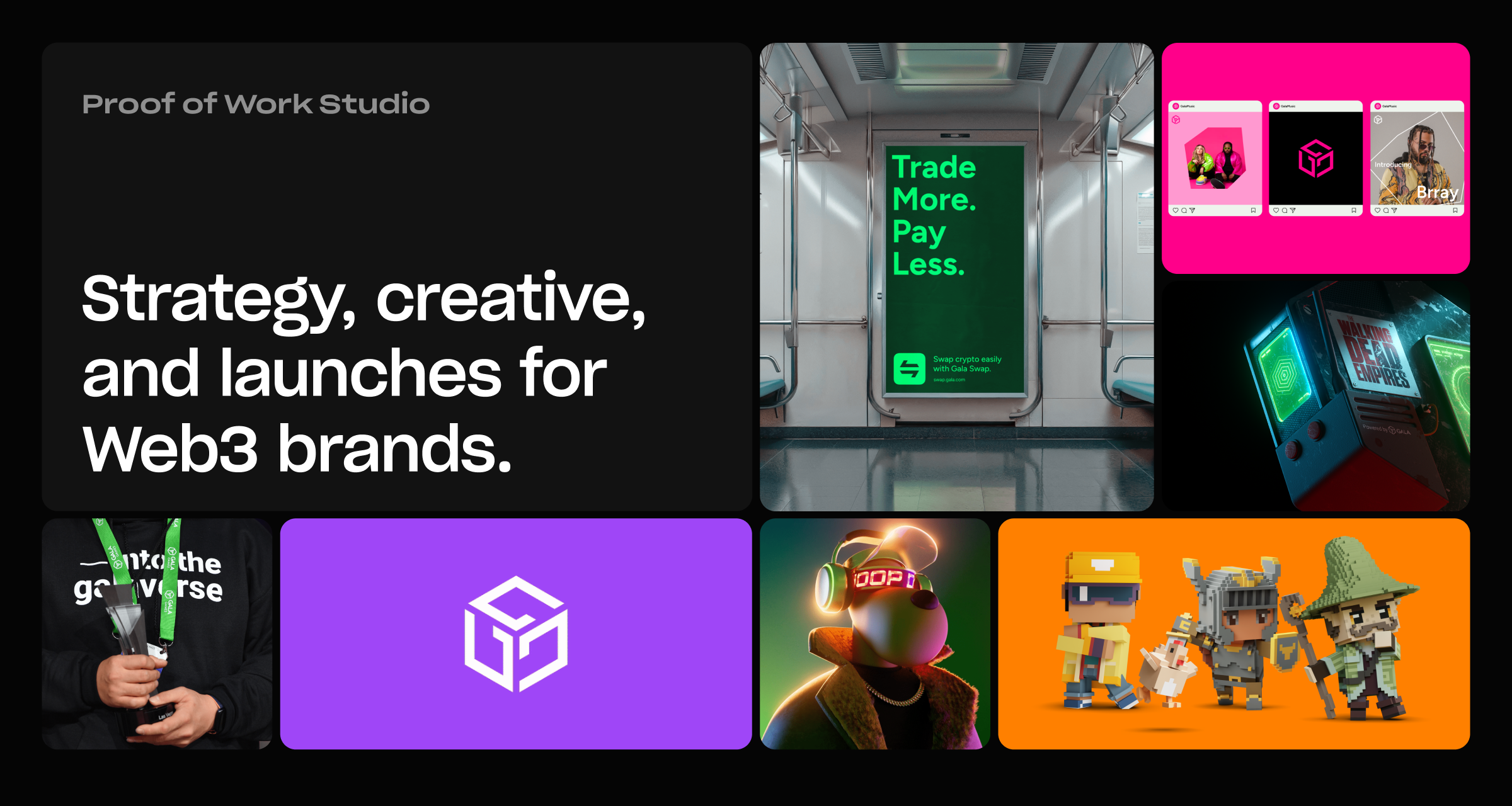 Proof of Work Studio | Web3 Design & Creative Studio