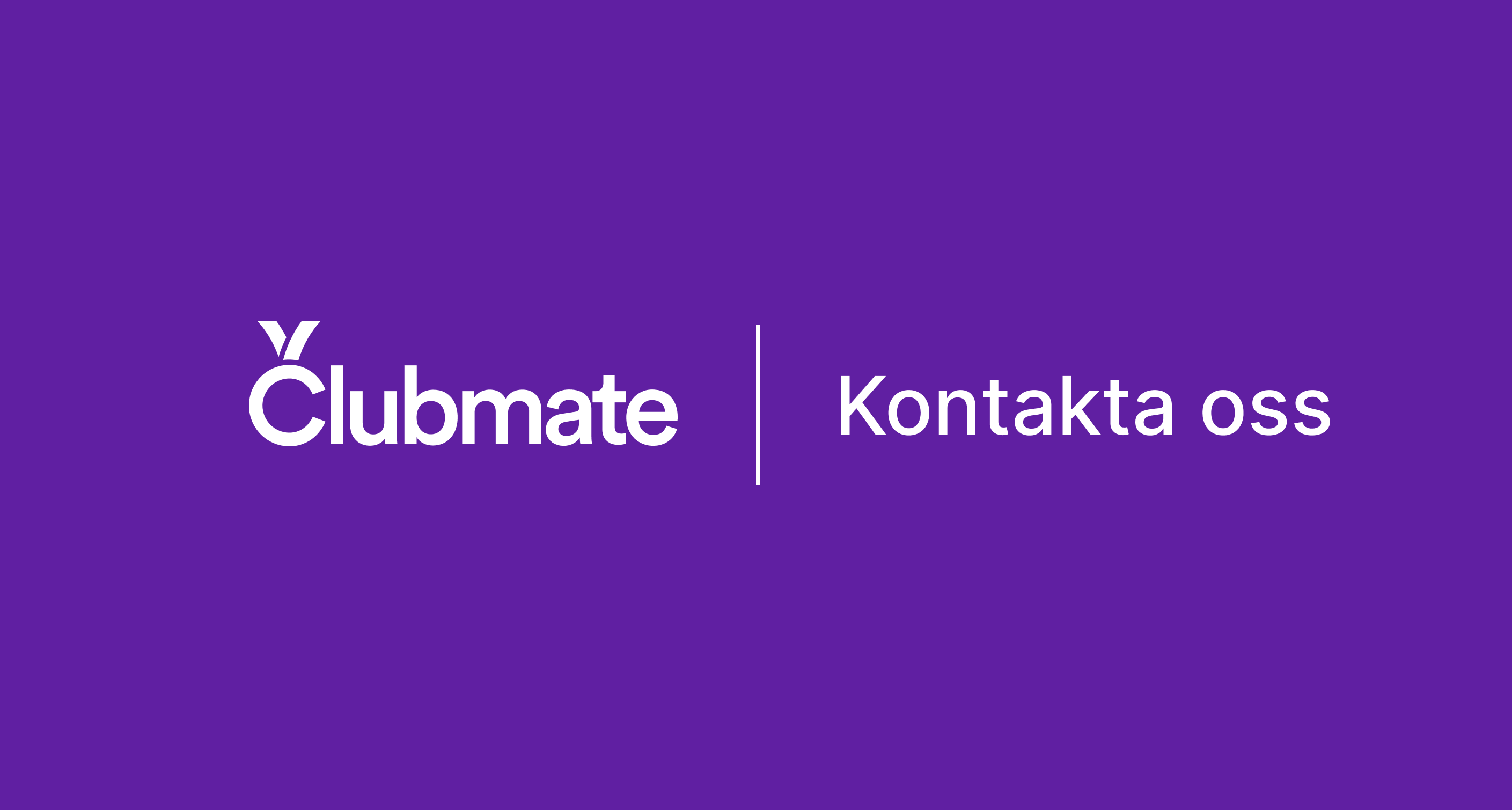 Kontakta oss | Clubmate