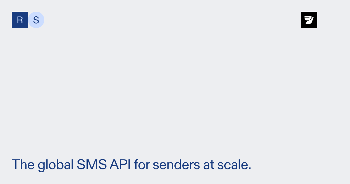 SMS API Service Provider: Send & Receive Text Messages Online | Bird