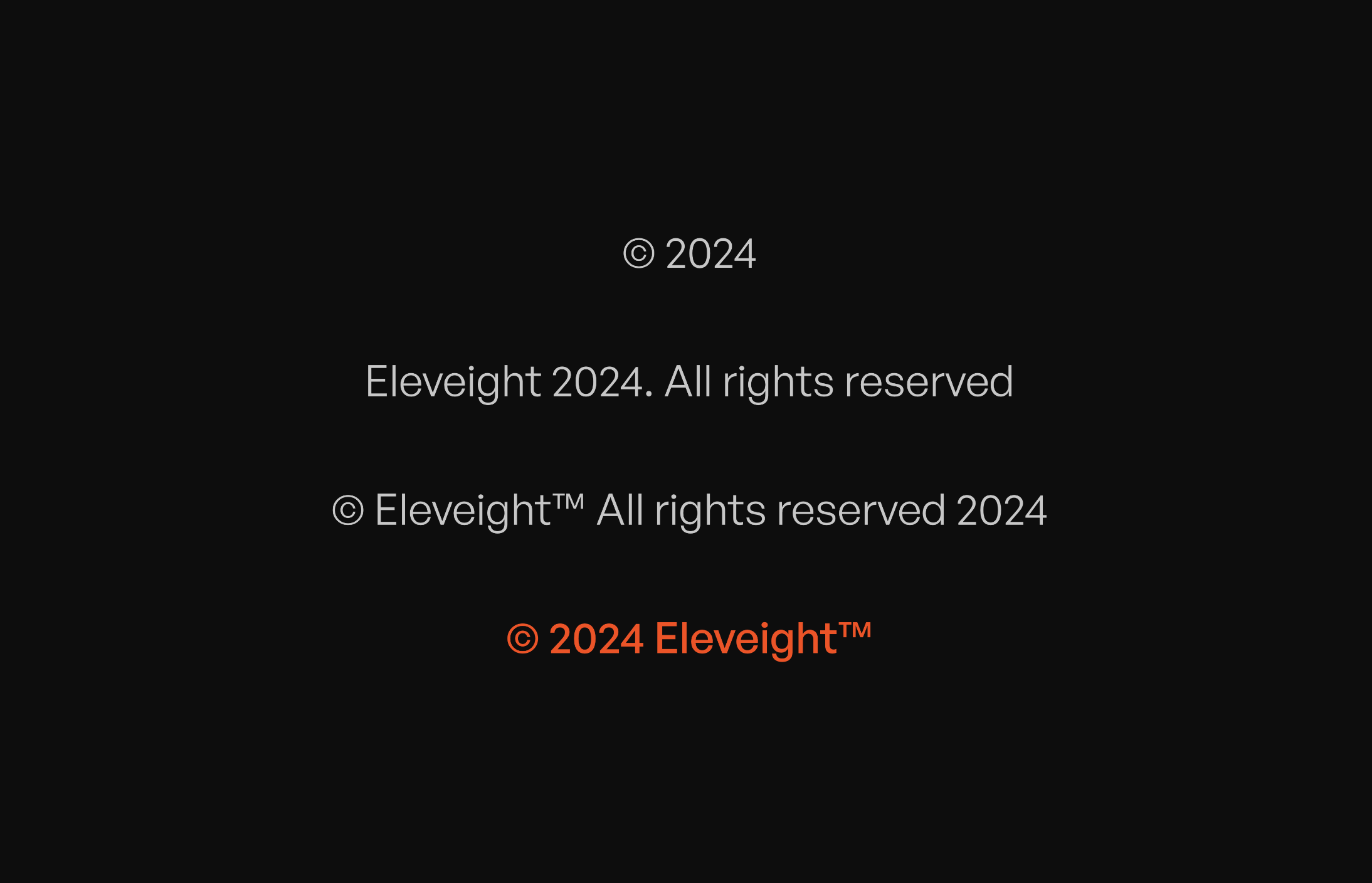 Eleveight Supply - Auto copyright