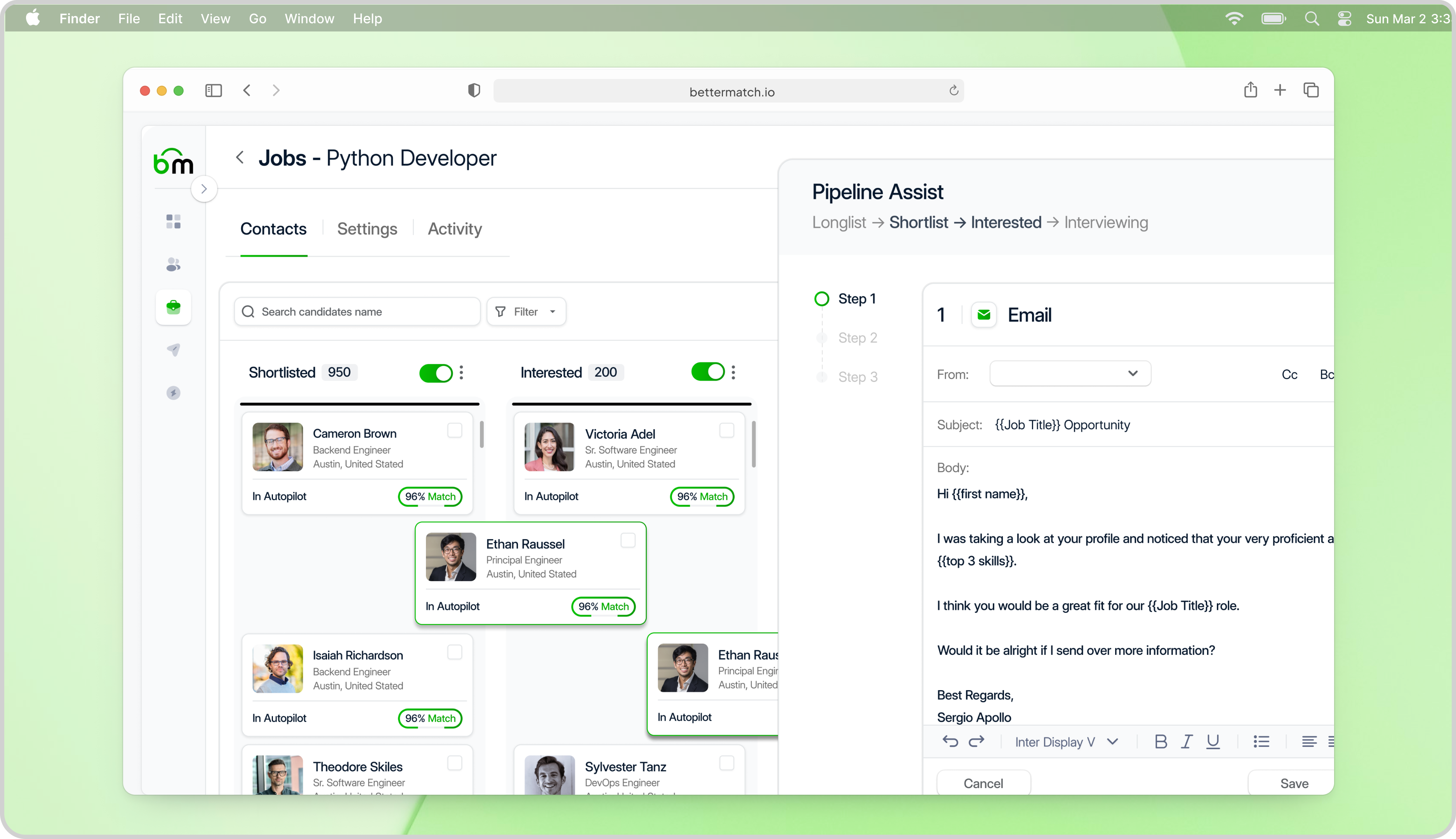Better Match: Growth Engine for Sales & Hiring