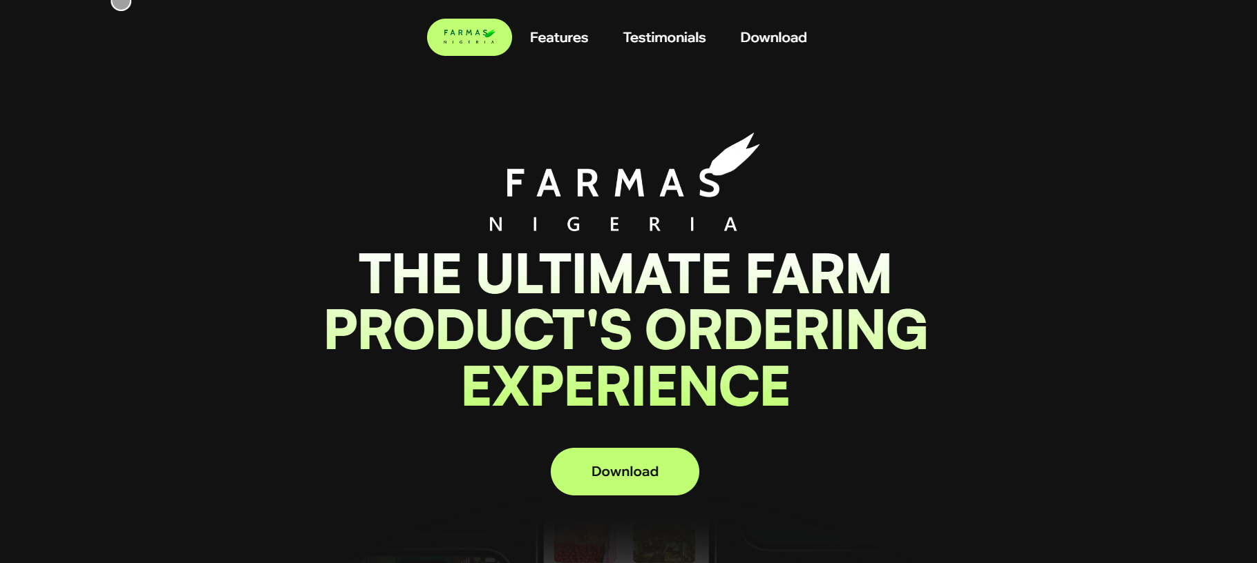 Farmas Website