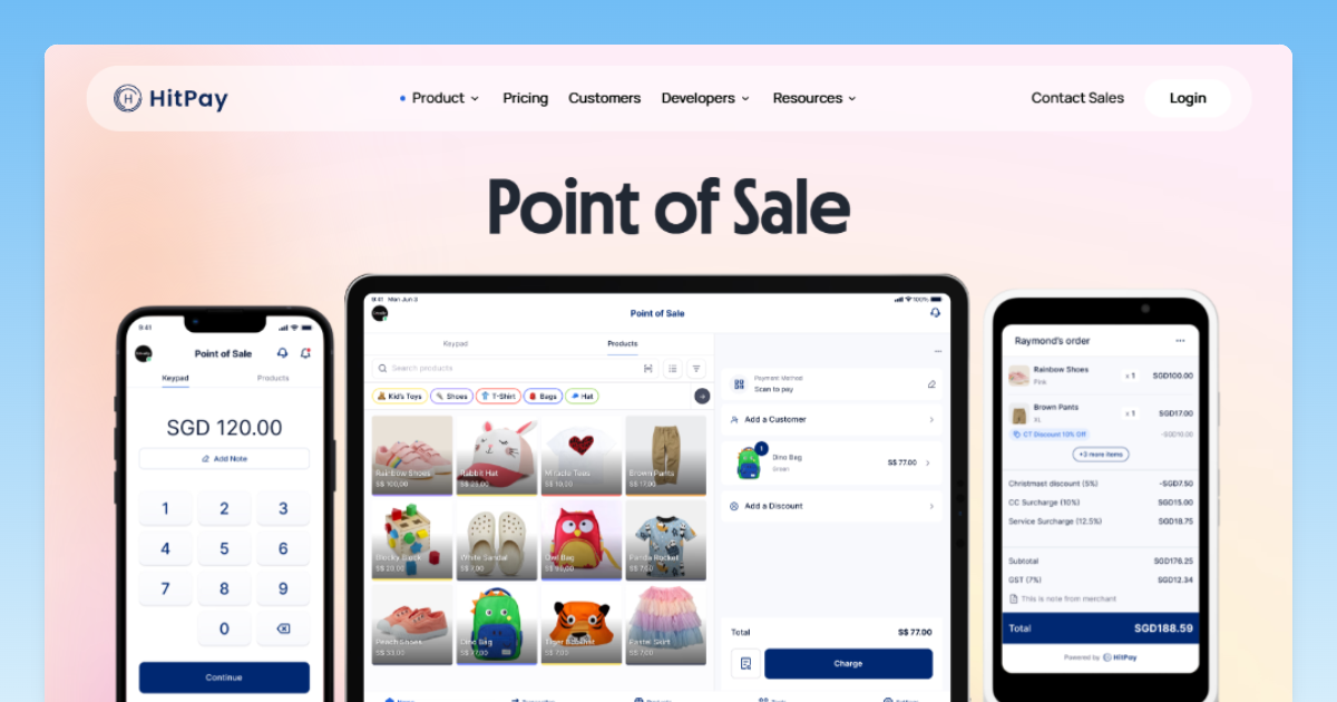Free POS Software for Retail and F&B - HitPay