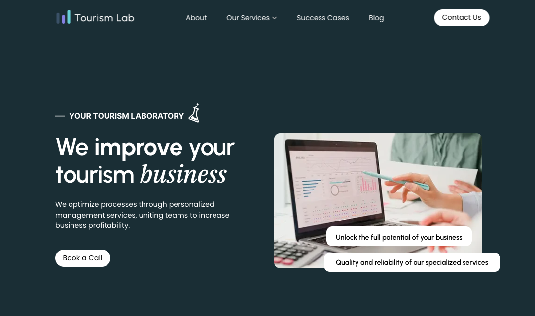 Tourism Lab | Elevate your Business with Personalized Management Services