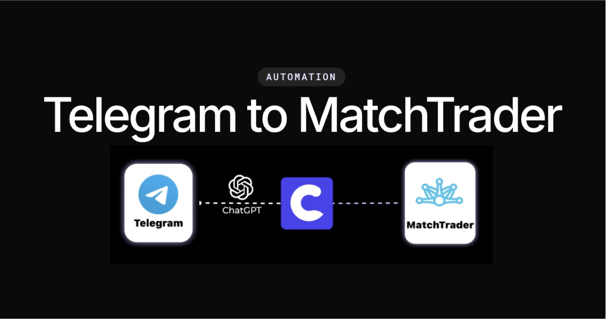 Copygram - AI-Powered Telegram to MatchTrader Trade Copier