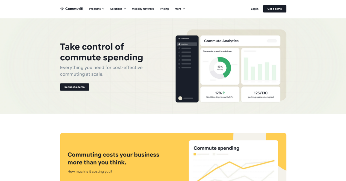 Commutifi for Finance Teams