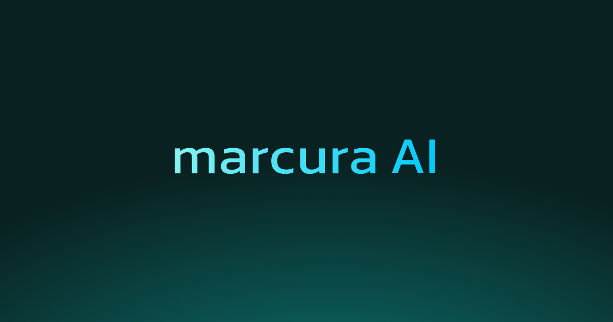 Marcura AI | The Next Chapter AI Driven