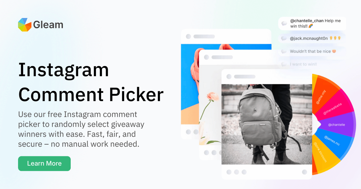 Free Instagram Comment Picker Tool | Pick Giveaway Winners Fast