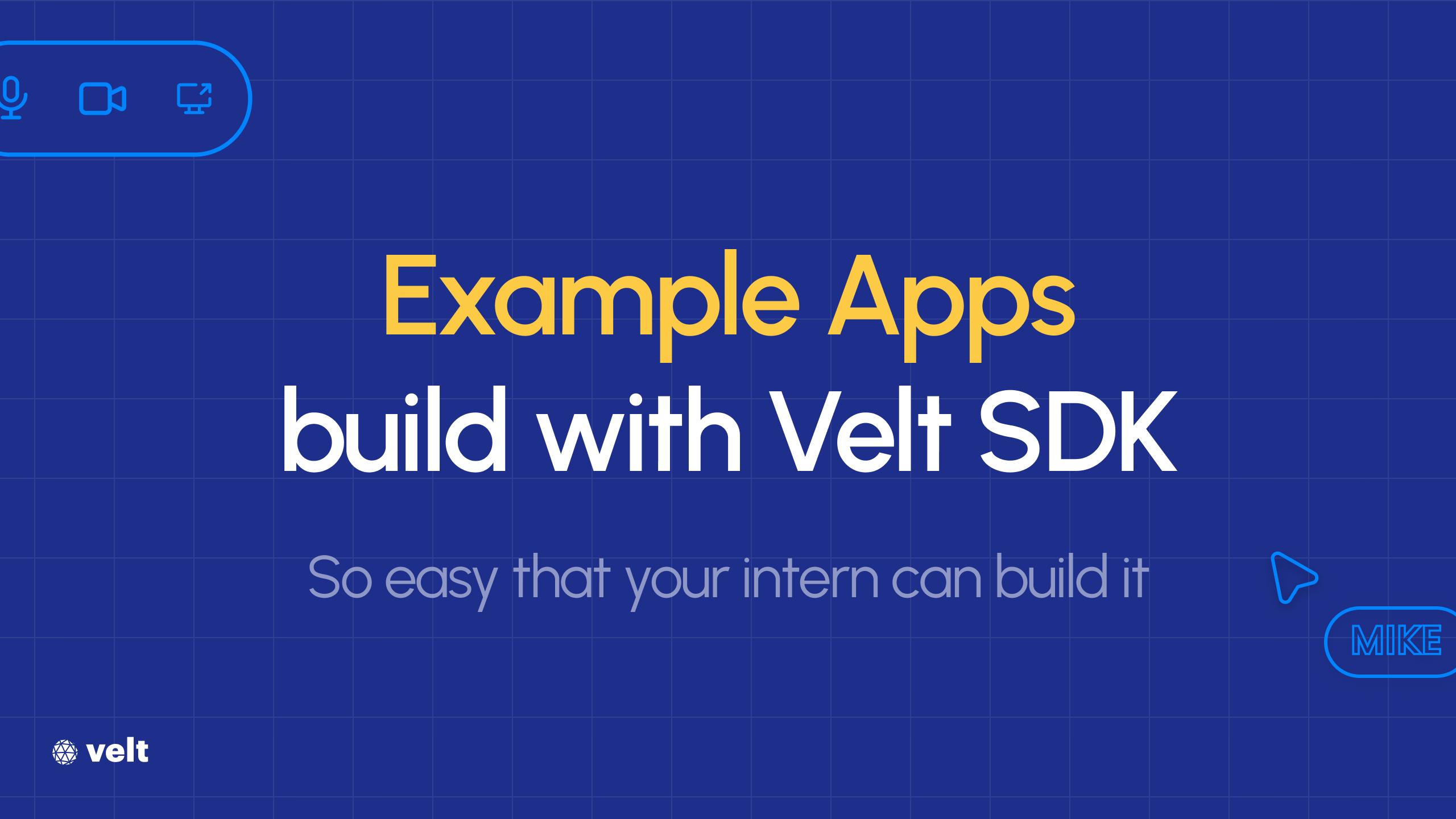 Velt: Example Apps