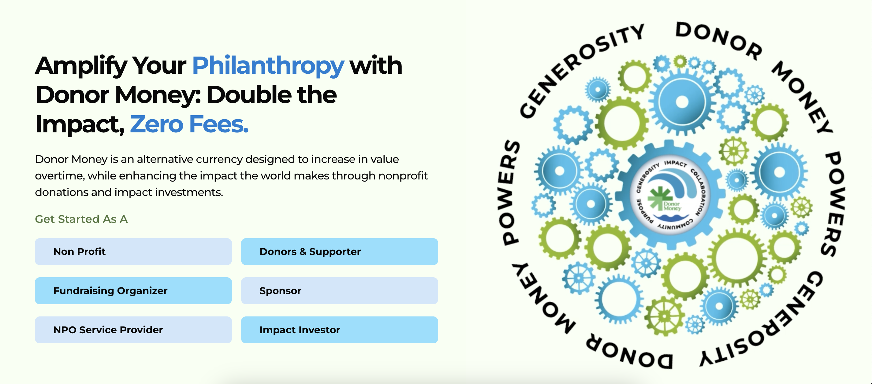 Donor Money: Powering Generosity, Community & Impact
