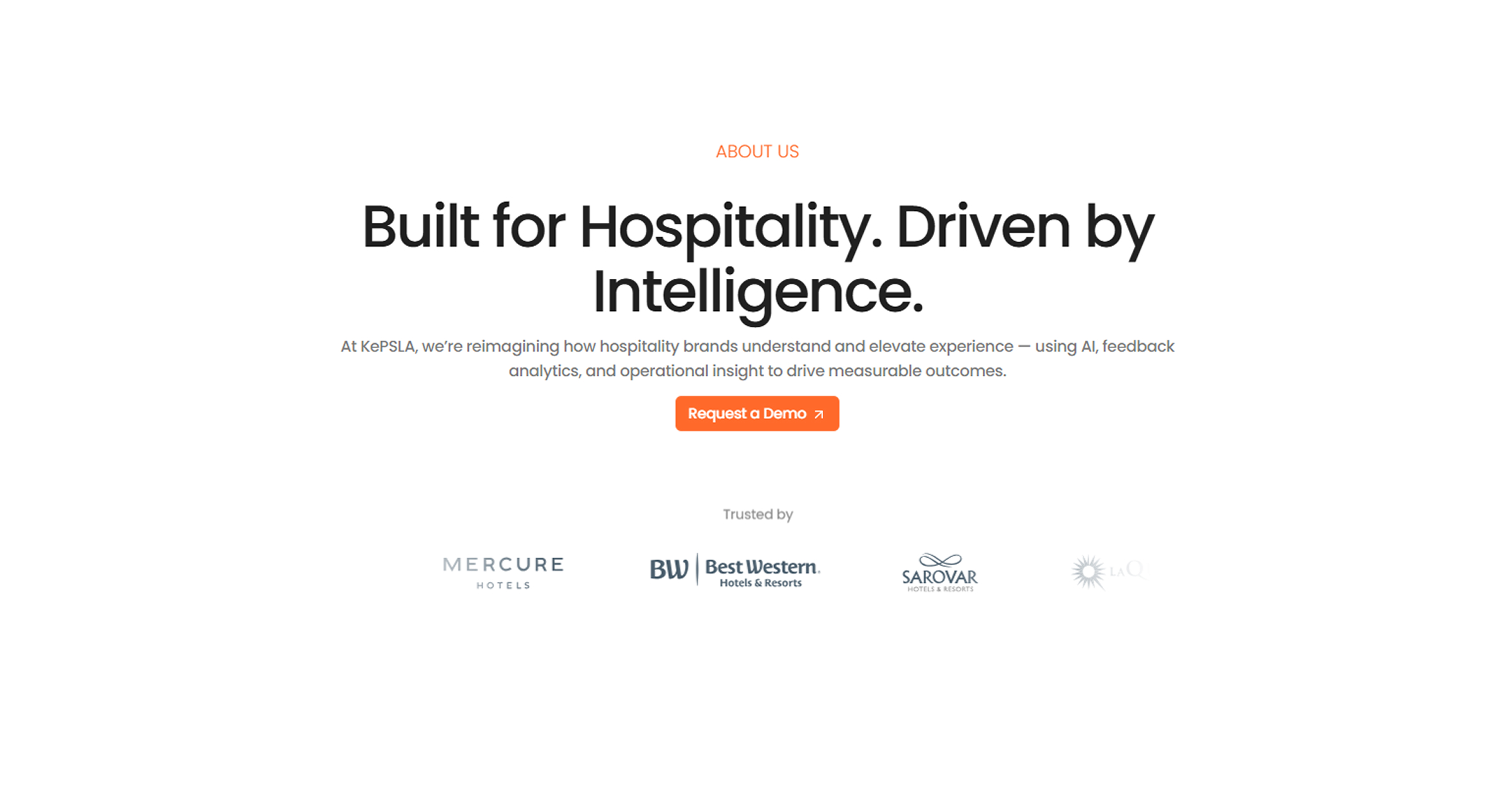 About KePSLA.AI – Hospitality Intelligence Platform