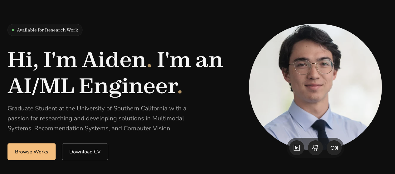 Aiden Chang's Website