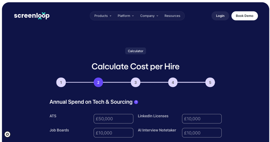 Screenloop | Calculate Your Cost-Per-Hire