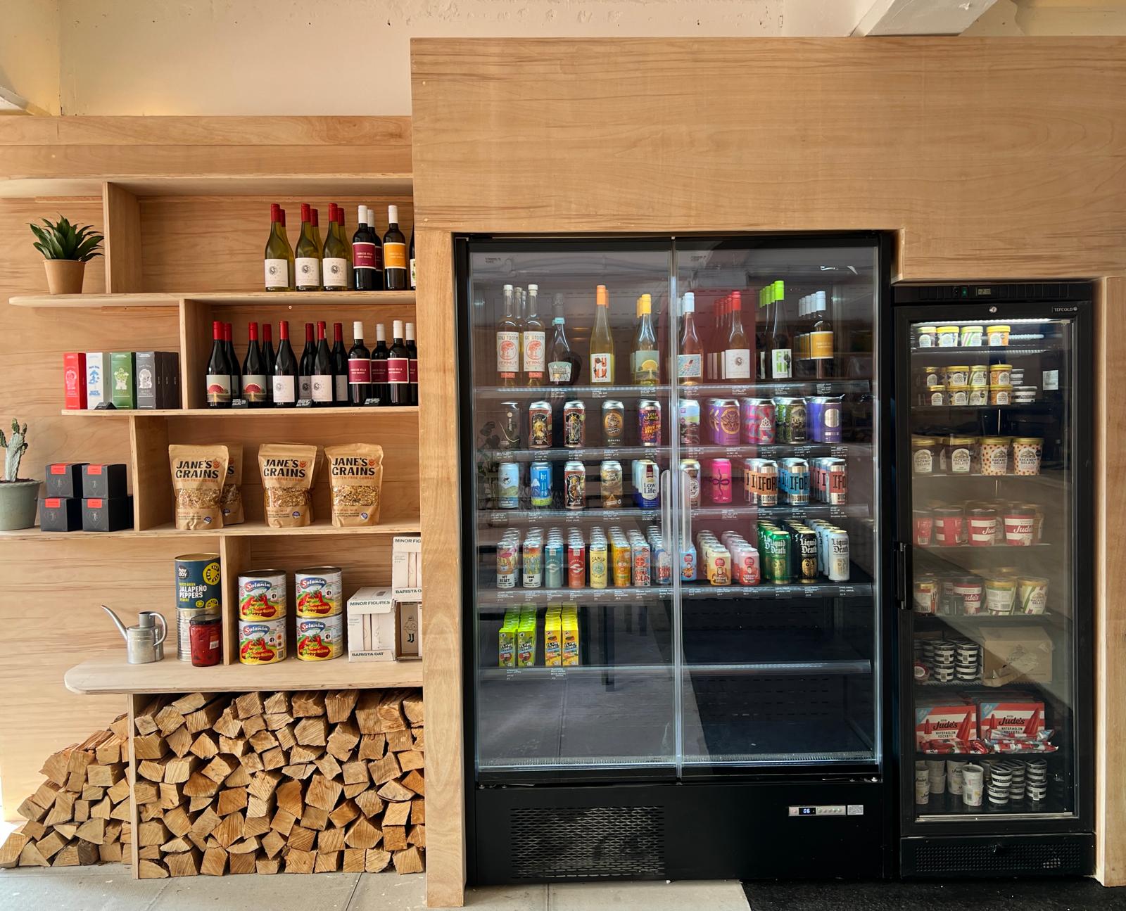 Doubles - coffee, pizza, records