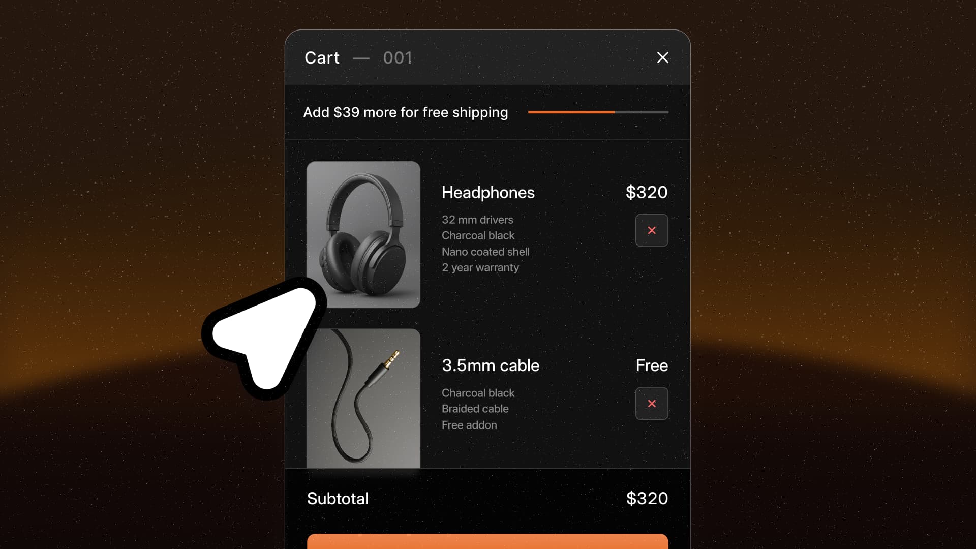 Custom Shopify Cart Drawer | Instant
