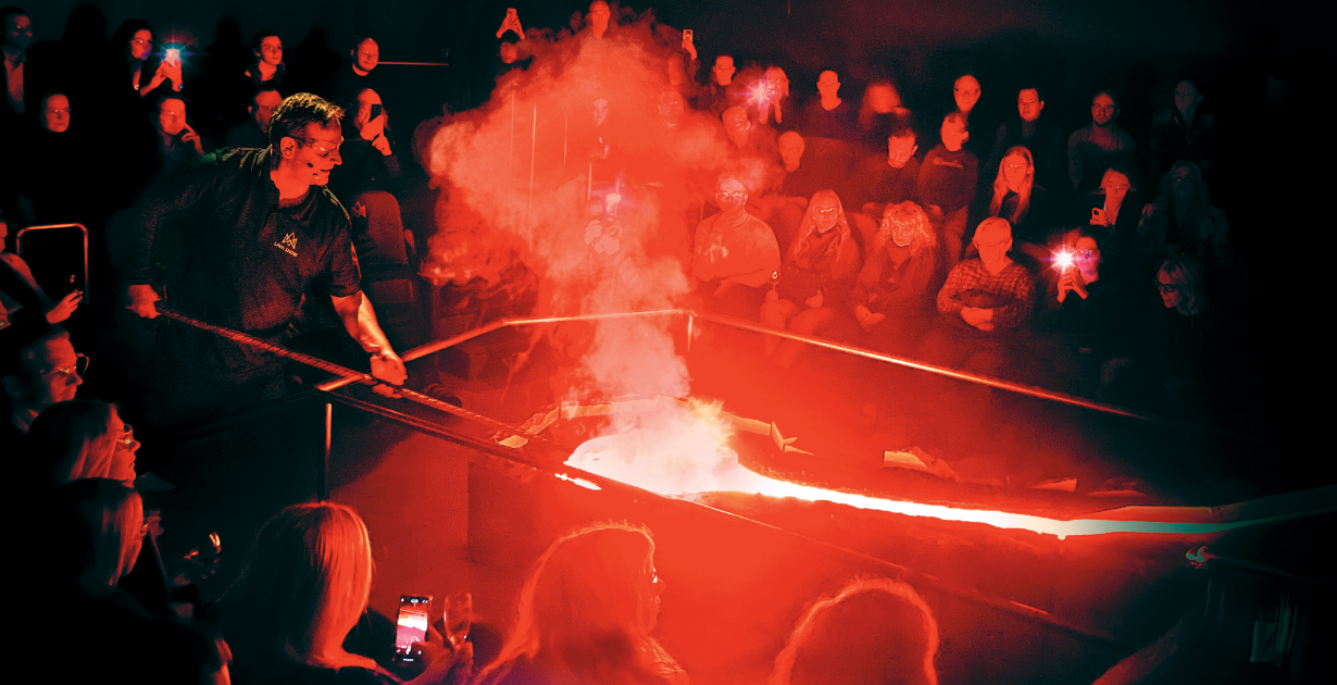 Get tickets for the award winning Lava Show in Vík