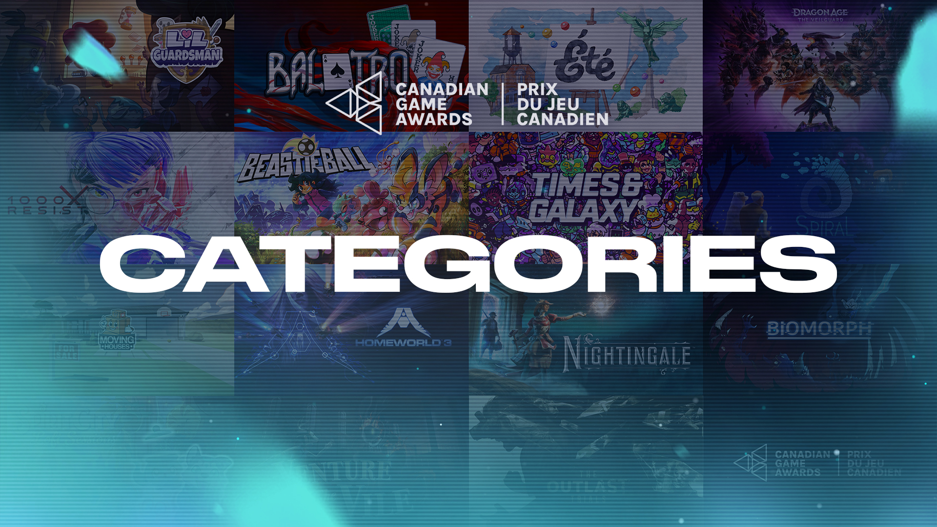 The Canadian Games Awards - The Categories
