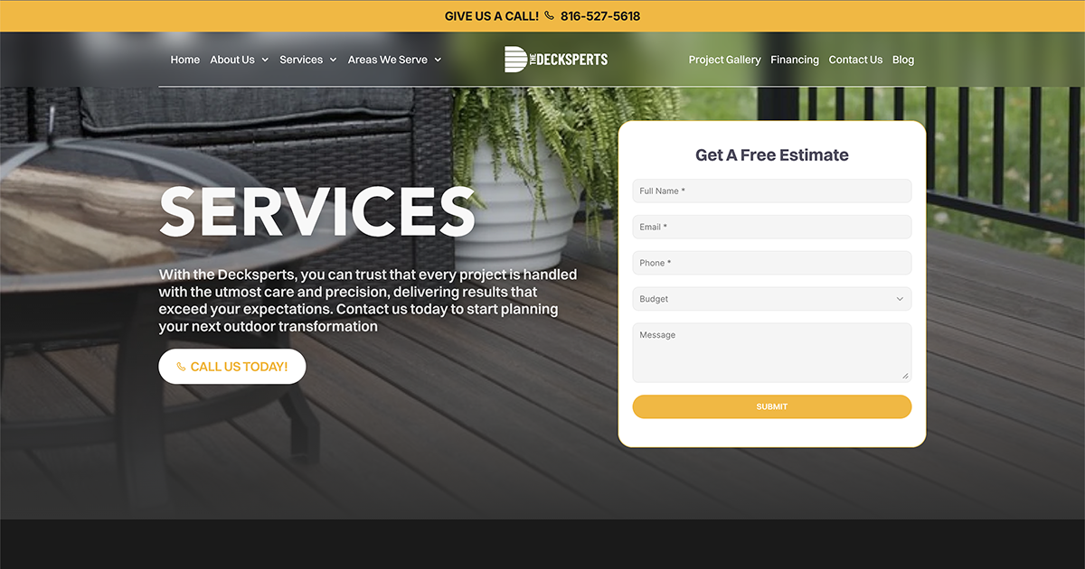 Professional Deck Builders | Kansas City | The Decksperts KC