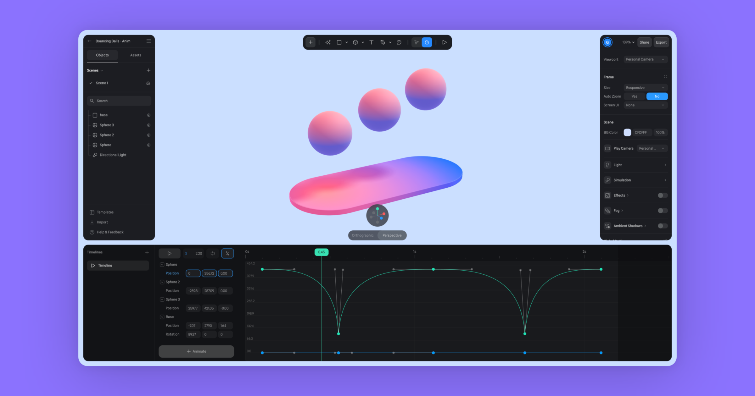 Spline Blog - Introducing 3D Timeline Animation