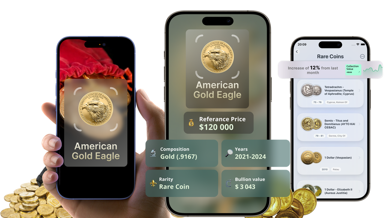 CoinGPT - Free Coin Value Identifier & Rare Coin Scanner App