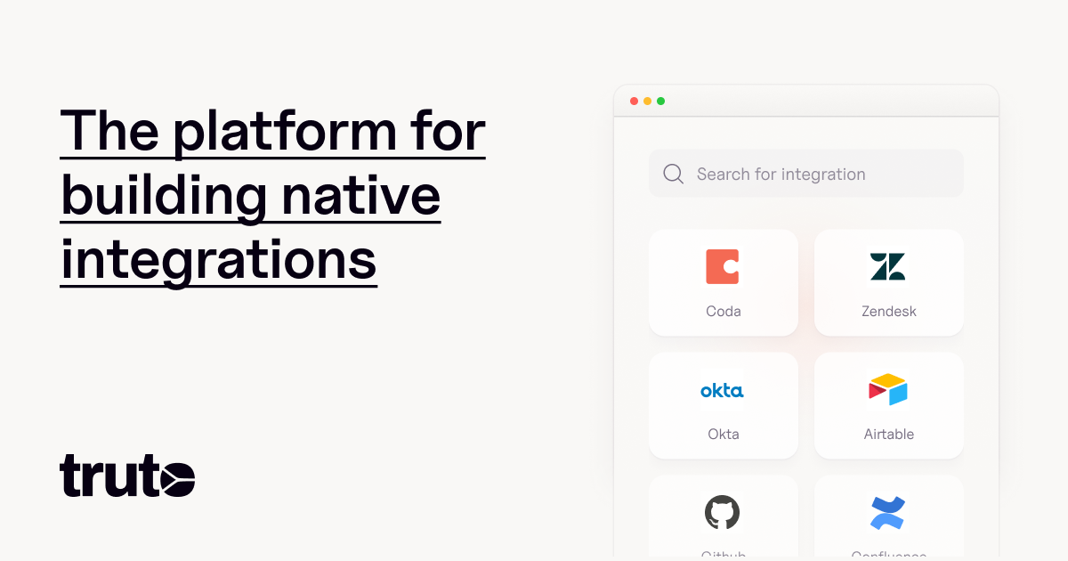 Truto - Unified API Platform & Services