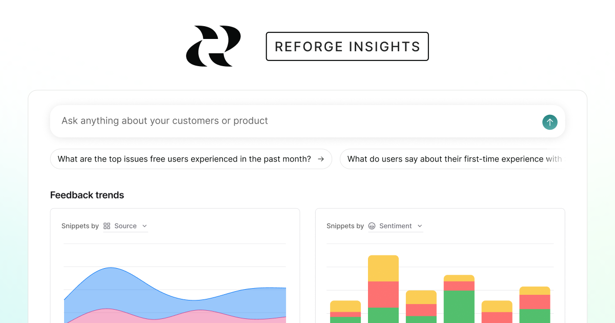 Reforge Insights | Get Actionable Insights From Customer Insights