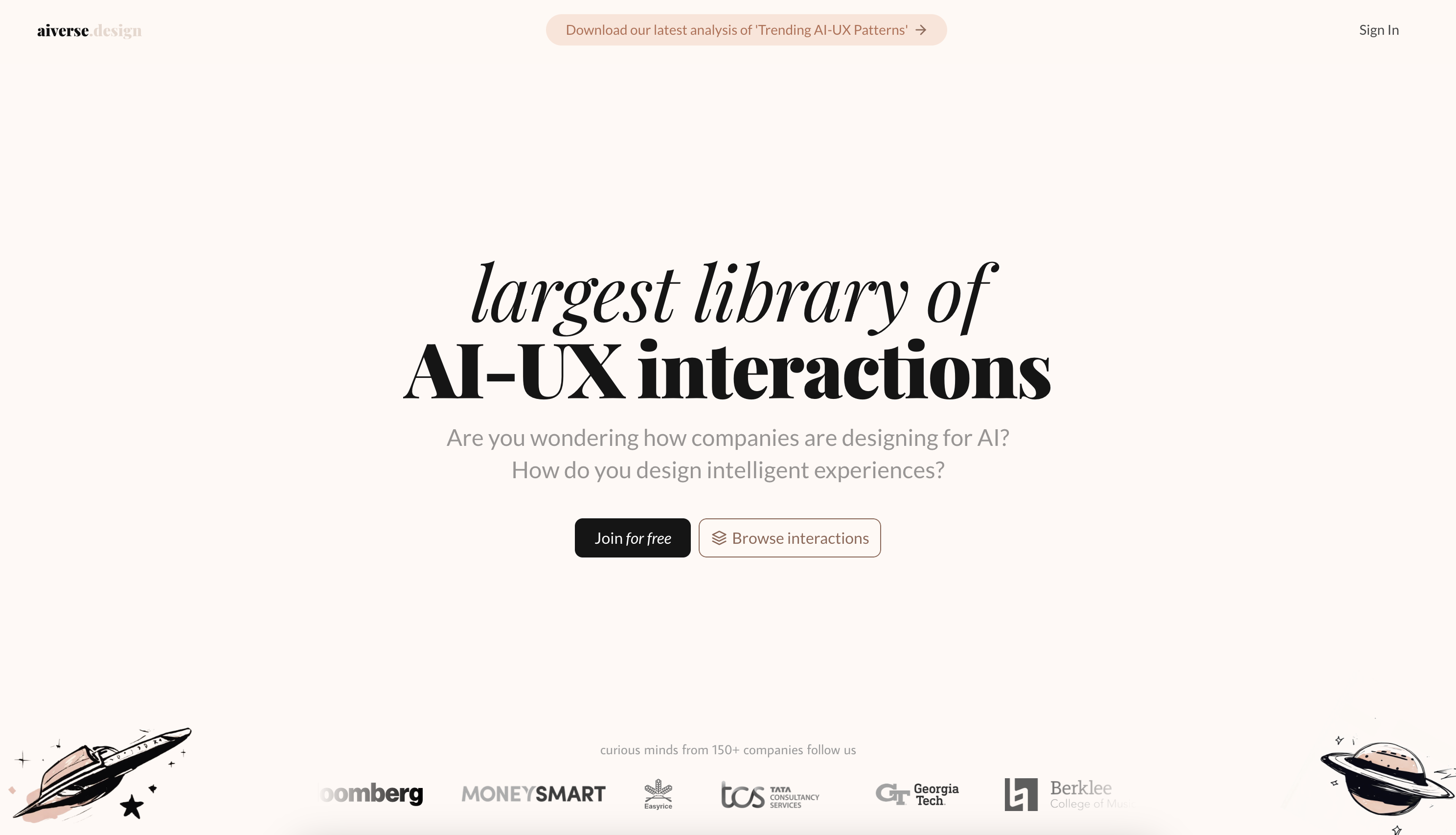 Largest AI UX Interactions Library - For Innovators, Designers ...
