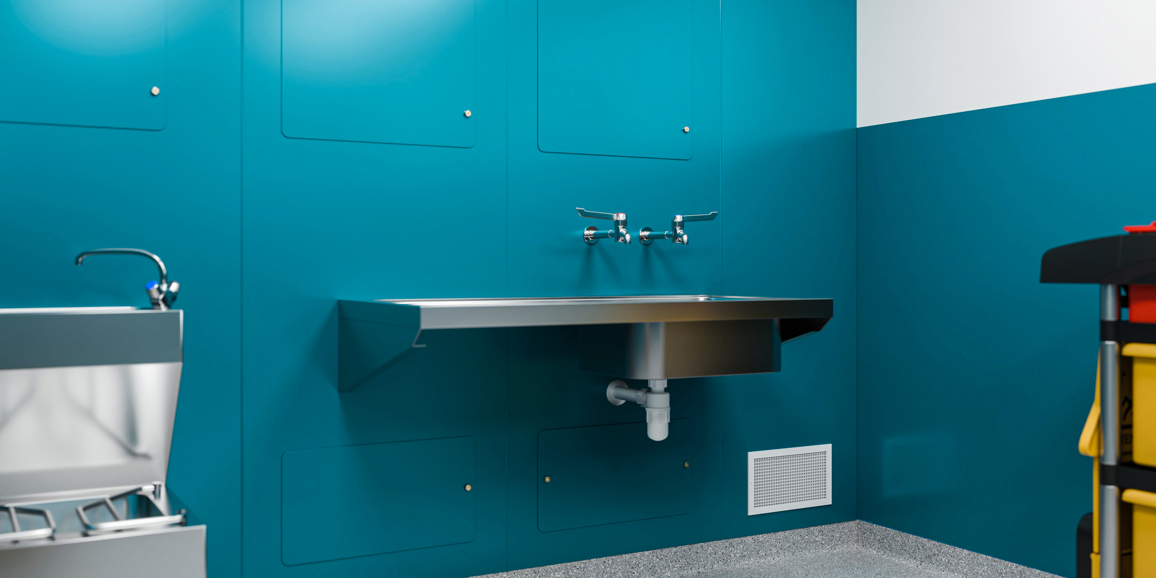 Hygipod Vent – Hygienic Ventilation System with PVC Finishes