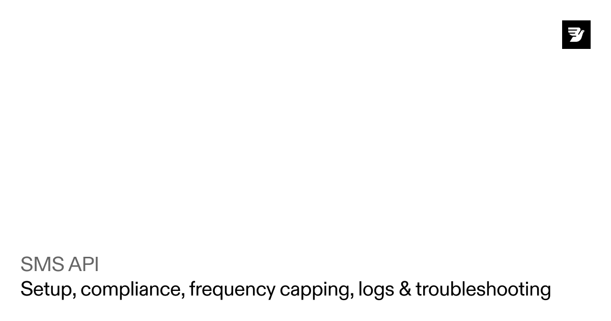 Programmable SMS Documentation | Bird API Setup, Features & FAQs