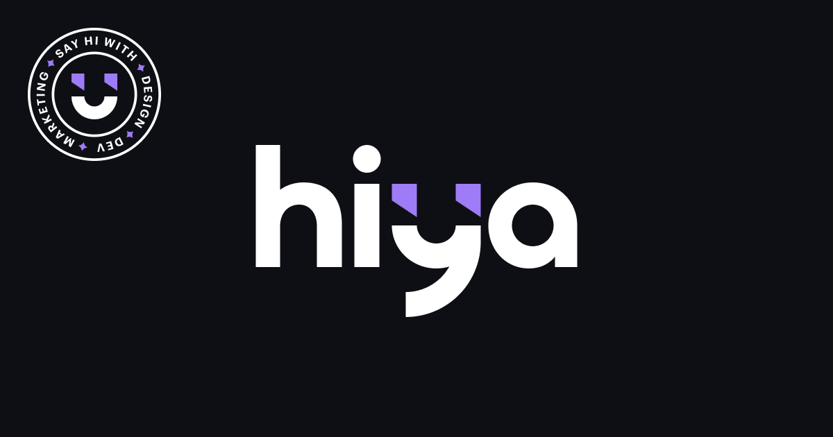 hiya — We're a UK based team of Web Designers