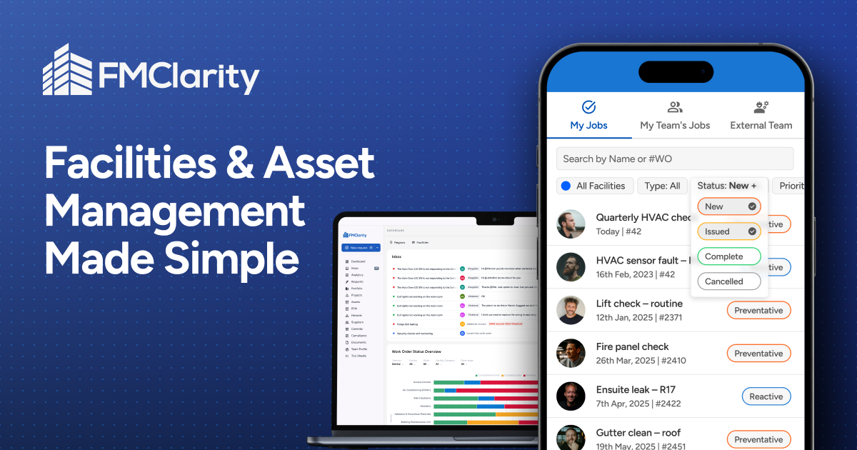 FMClarity: Facility & Asset Management Software
