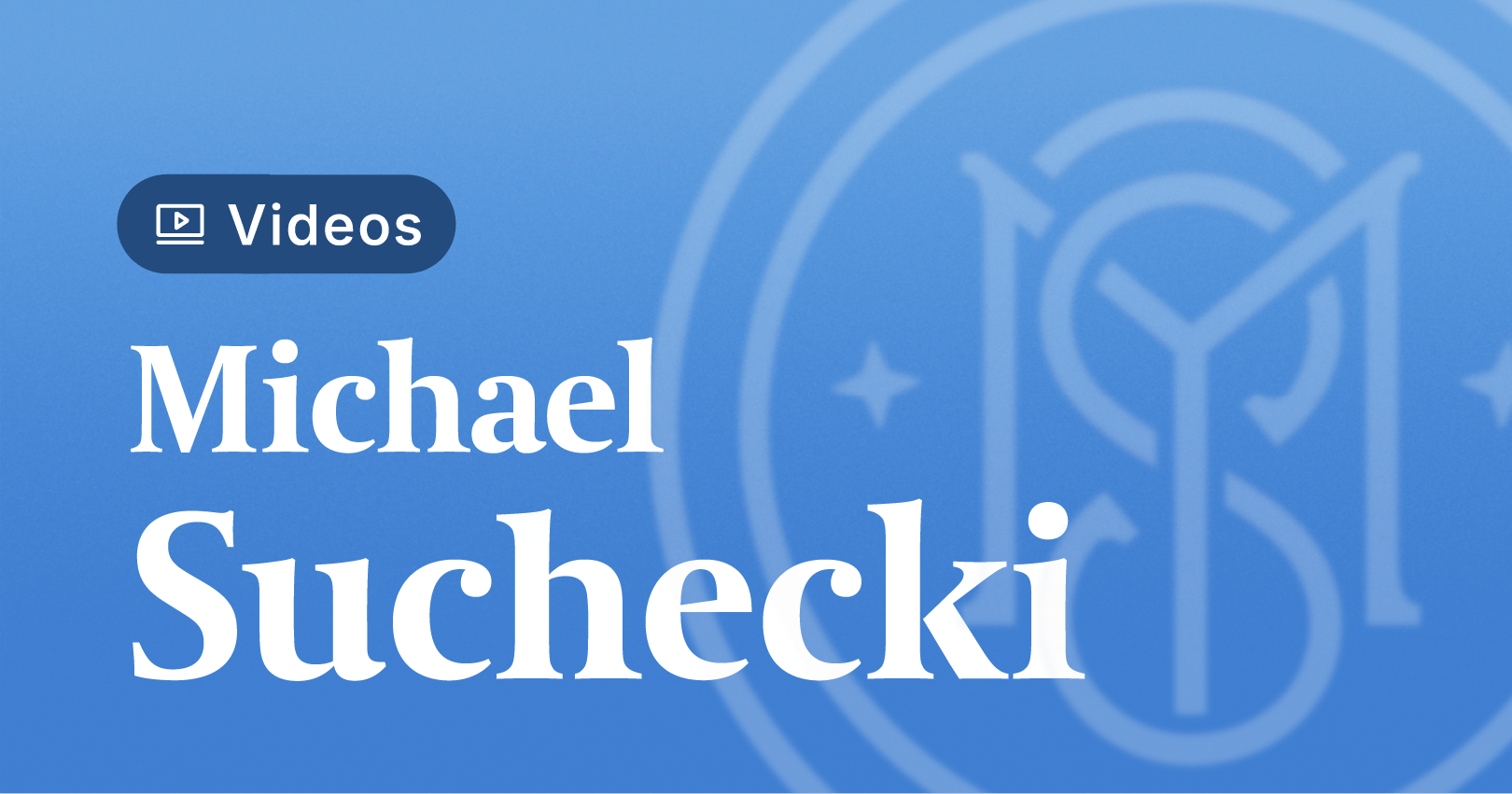 Michael Suchecki - Video Portfolio