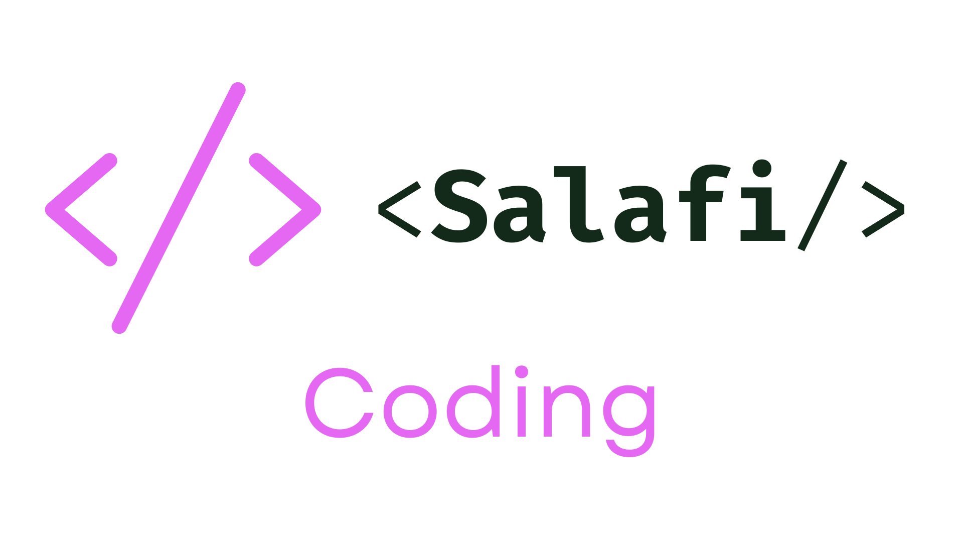 Salafi Coding - Coding for Young Muslim Children