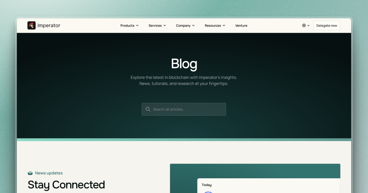 Blockchain Tutorials - Learn and Grow with Imperator
