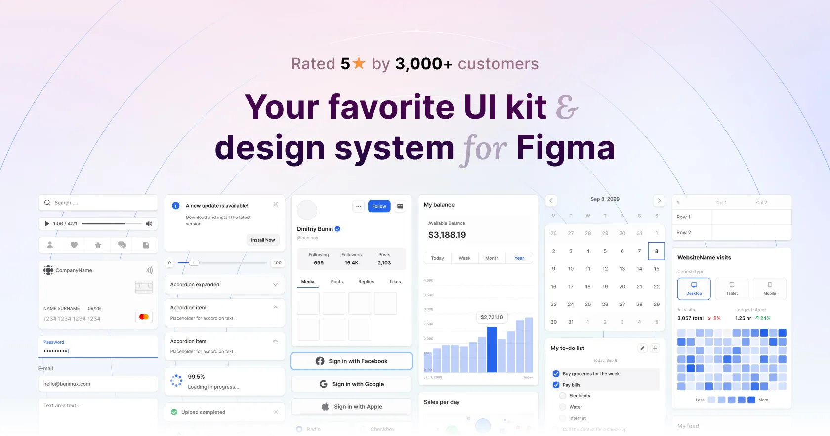 Frames X — Figma UI Kit & Design System
