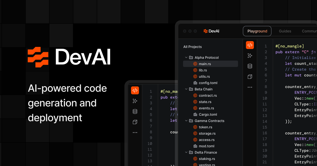 DevAI - AI-powered code generation and deployment