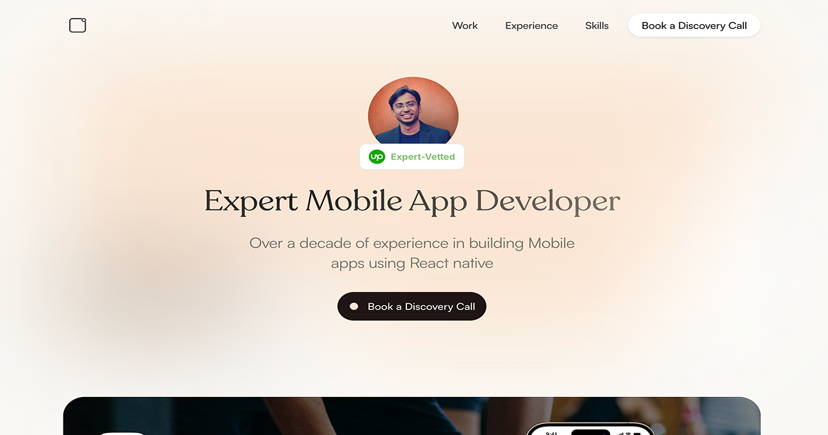 Satya Prakash - Expert Mobile App Developer | React Native